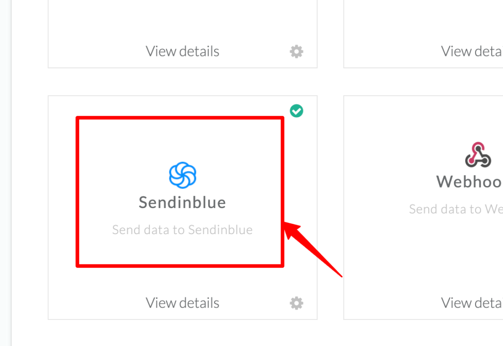 CustomerLabs + Sendinblue Integration • CustomerLabs 1PD Ops