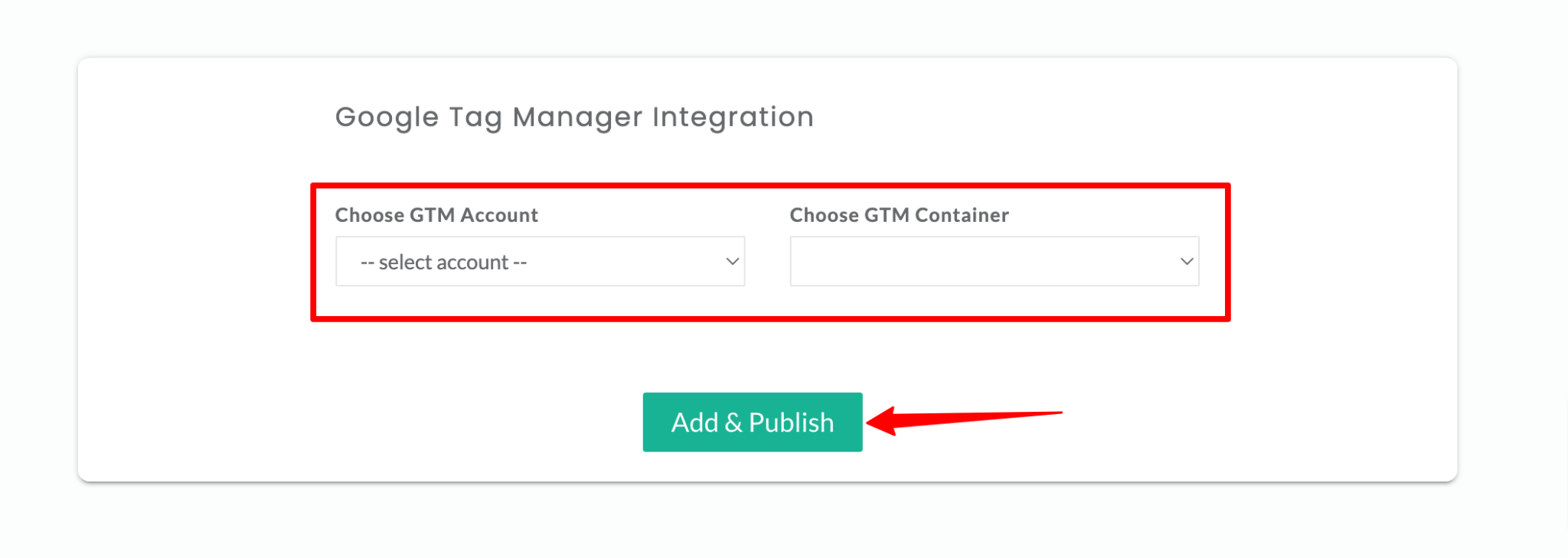 Google Tag Manager (GTM) Integration • CustomerLabs 1PD Ops