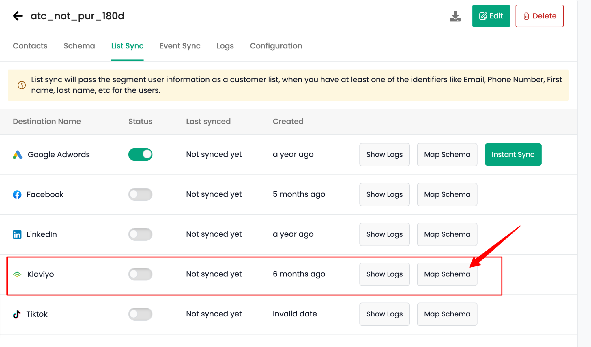 Klaviyo + CustomerLabs CDP Integration Guide