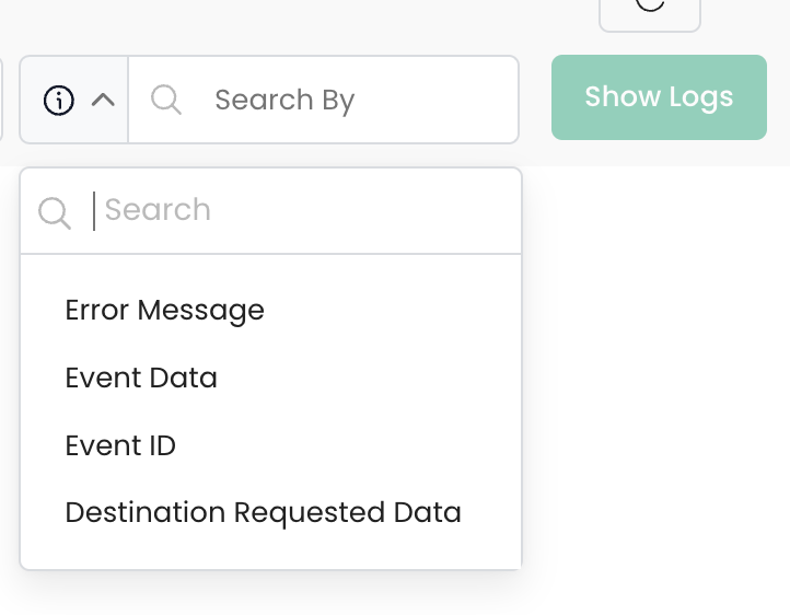 Destination Logs • CustomerLabs CDP