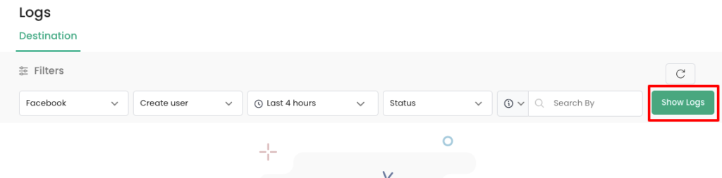 Destination Logs • CustomerLabs CDP