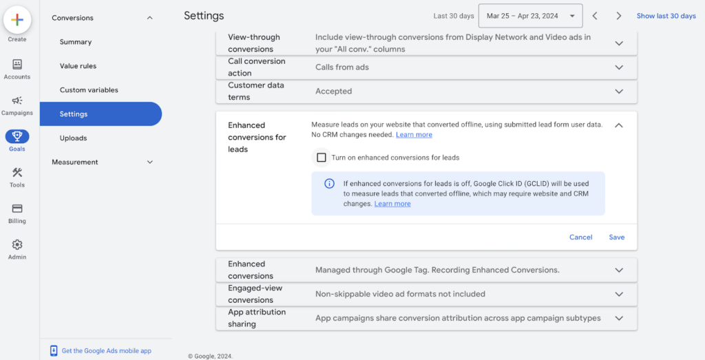 Google Enhanced Conversions for Leads: What, why and how?